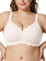 China Plus Size Seamless Jelly Sports Bra with Plush Soft Fabric and Wireless Seamless Support for Everyday Outdoor Activities for sale
