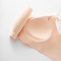 China Plus Size Seamless Jelly Sports Bra with Plush Soft Fabric and Wireless Seamless Support for Everyday Outdoor Activities for sale