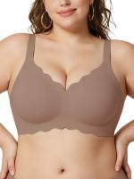 China Plus Size Seamless Jelly Sports Bra with Plush Soft Fabric and Wireless Seamless Support for Everyday Outdoor Activities for sale