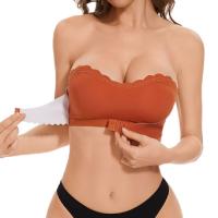 China Stylish Soothing Unnoticeable Jelly Strapless Bra Seamless Jelly Bra for Casual Outings Under Skirts for sale