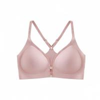 China Breathable Seamless Smooth Microfiber Jelly Sports Bra - Wireless Jelly Sports Bra for Walking Jogging Light Exercise for sale