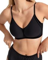 China Ergonomic Seamless Stretchy Jelly Sports Bra Wireless Jelly Support Bra for Running and Gym Workouts for sale