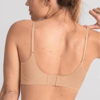 China Ergonomic Seamless Stretchy Jelly Sports Bra Wireless Jelly Support Bra for Running and Gym Workouts for sale