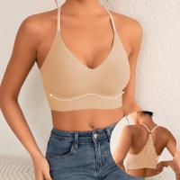 China Breathable Soft Flexible Seamless Jelly Sports Bra and Wireless Jelly Bra for Daily Light Exercise for sale