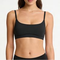China Elastic Versatile Soothing Racerback Bra Wire-Free Everyday Bra for Daily Commute and Office Work for sale
