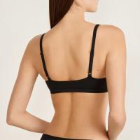 China Elastic Versatile Soothing Racerback Bra Wire-Free Everyday Bra for Daily Commute and Office Work for sale