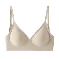 China Quick-Dry Seamless Jelly Sports Bra Lightweight Seamless Jelly Bra for Casual Outings and Light Exercise for sale