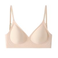 China Quick-Dry Seamless Jelly Sports Bra Lightweight Seamless Jelly Bra for Casual Outings and Light Exercise for sale