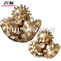 China IADC 127 Steel Tooth Rotary Bits , 14 3/4 Inch Tricone Rock Bit For Well Drilling for sale