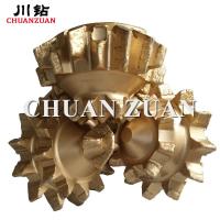 China IADC 127 Steel Tooth Rotary Bits , 14 3/4 Inch Tricone Rock Bit For Well Drilling for sale