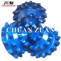 China Blue Steel Tooth Rotary Bits , Roll Forged 17 1/2 Inch Steel Tooth Bit for sale
