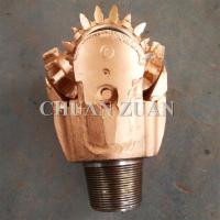 China High Drill Ability Steel Tooth Tricone Bit 14 3/4 Inch For Soft Limestone / Sandstone for sale