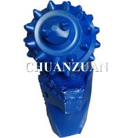 China 8 1/2 Inch Single Cone Bit / Blue Steel Tooth Bit For Piling Work for sale