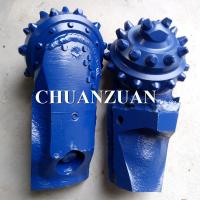 China 8 1/2 Inch Single Cone Bit / Blue Steel Tooth Bit For Piling Work for sale