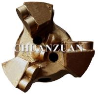 China Professional PDC Drag Bit 60 - 350 RPM Speed / Fixed Cutter Three Cone Bit for sale