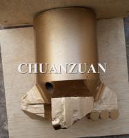 China Golden PDC Drag Bit 133MM 3 Blades With Special Load Balanced Cutter for sale