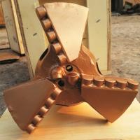 China Public Buckle PDC Drill Bit 171MM 3 Blade For Medium Hard Formation for sale