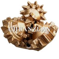China High Drill Ability Steel Tooth Tricone Bit 15 1/2 Inch For Soft Limestone , Sandstone for sale
