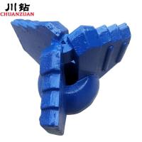 China Tungsten Carbide 10 Inch 3 Wings Step Water Well PDC Drill Bit for sale