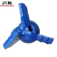 China Tungsten Carbide 10 Inch 3 Wings Step Water Well PDC Drill Bit for sale
