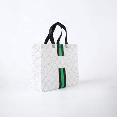 China Wholesale Reusable Tote Color Non Woven Shopping Bag With Logos for sale