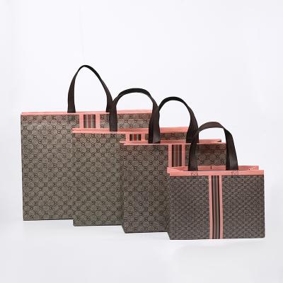 China Custom designer non woven shopping bag printing tote bag for sale