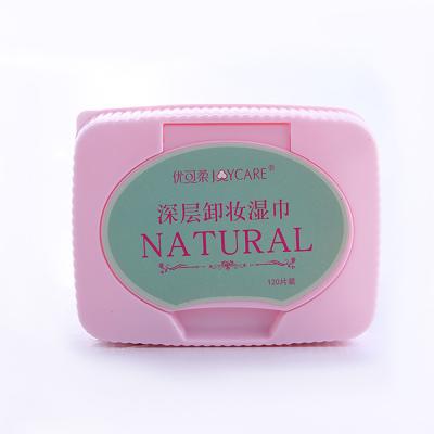China Cotton Non-woven Material Cleaning Wet Wipes for makeup removal use for sale