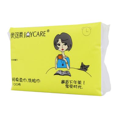 China Small Size Face Tissue Wipes , Face Cleaning Wet Tissue Paper CE Approved for sale