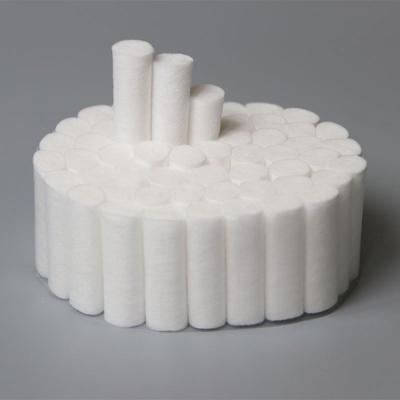 China Wool Disposable Absorbent 1 Ply Dental Cotton Roll for sale