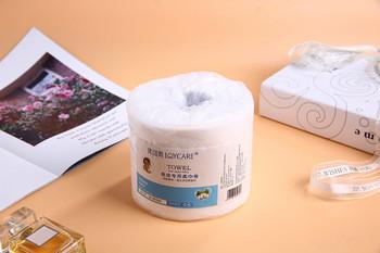 China Personal Care Cotton Tissue Paper Roll Comfortable White Color 10*20CM 15*20CM for sale