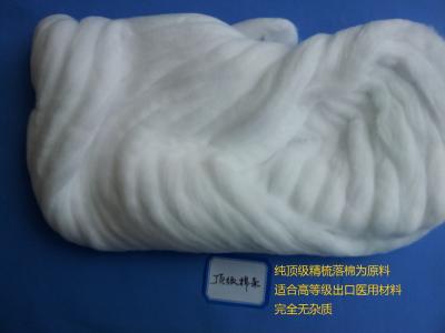 China Absorbent cotton sliver, 3g/meter for sale