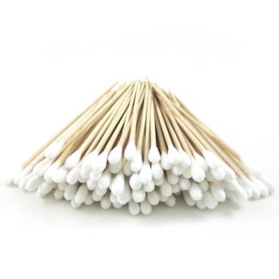China ISO13485 Bamboo Stick Medical Cotton Buds For Adult Ear Cleaning for sale