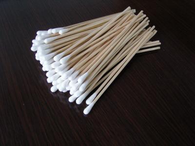 China Plastic Stick 100pcs/Bag Medical Cotton Buds With CE for sale