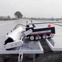 China Robotic Brilliance-Panel Module Cleaning Brush Robot for Gleaming Solar/PV Panels for sale