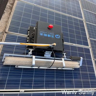 China 500 Rpm Idling Speed Customization Solar Panel Brush Machine for Solar System Station for sale