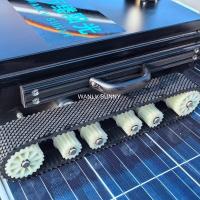 China Solar Cleaner Robot Crawler Style Electric Panel Cleaning Brush for Solar Panel Tools for sale