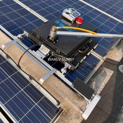 China 24FT Solar Panel PV Cleaning Brush/Robot Pole Machine WLS-7 for Professional Cleaning for sale
