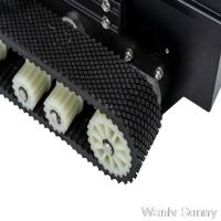 China Crawler Style Self Cleaning Solar Panel PV Module Brush System with Electric Fuel for sale