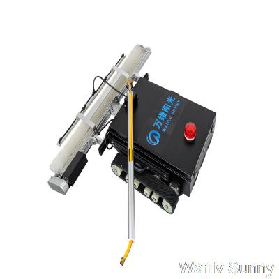 China 29kg Lightweight Photovoltaic Industrial Roller Brush Solar Panel Cleaning Robot for sale