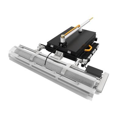 China 24V Lithium Battery Remote Control Smart Rolling Cleaning Brush for Solar Panel Window Glass Roof Cleaning for sale