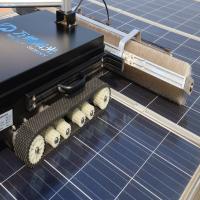 China Cleaning Power for Solar Panels Roofs and Windows Working Principle DC Motor Controls for sale