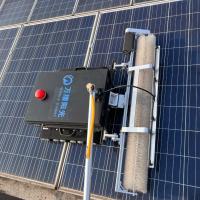 China Telecontroled Crawler Washer for Solar Panel Cleaning 5 Hours Endurance for sale