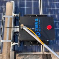 China Telecontroled Crawler Washer for Solar Panel Cleaning 5 Hours Endurance for sale