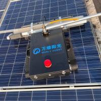 China Intelligent Solar Cleaning Robot 24V Lithium Battery 1100mm Brush Head for sale
