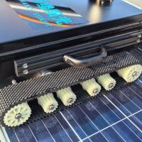 China EU Standard Remote Controlled Solar Panel Cleaning Robot 1200mm Brush Width for Photovoltaic Farms for sale