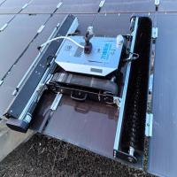 China Wanlv Sunny Solar Lithium Battery Powered Photovoltaic Panel Cleaning Robot 120W for sale