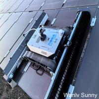 China Wanlv Sunny Solar Lithium Battery Powered Photovoltaic Panel Cleaning Robot 120W for sale