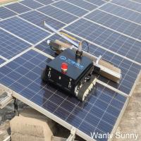 China Wanlv Sunny 48V Lithium Battery Solar Panel Cleaning Robot for PV Plant Maintenance for sale