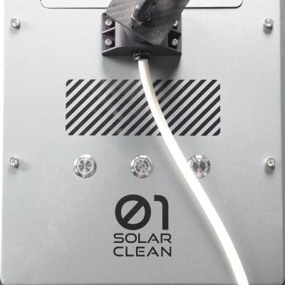 China 24V Lithium Battery Powered Solar Panel Cleaning Robot for Photovoltaic Farm Washing for sale