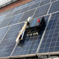 China Solar Panel Cleaning Robot for Photovoltaic Farms 20 Degree Tilt Angle for sale